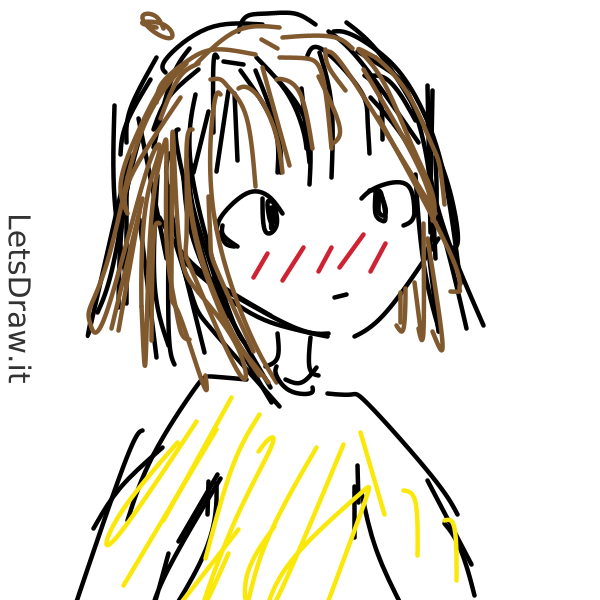 How to draw my face / 3qm1r7woe.png / LetsDrawIt