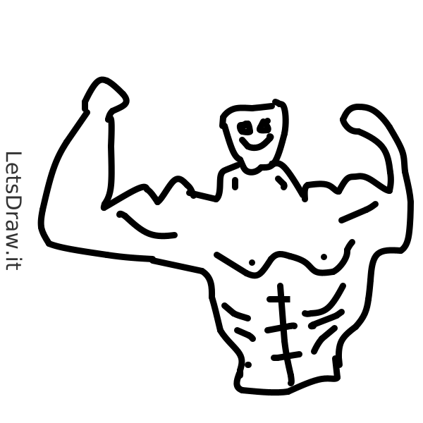 How to draw body-builder / 3rmrc5zzj.png / LetsDrawIt