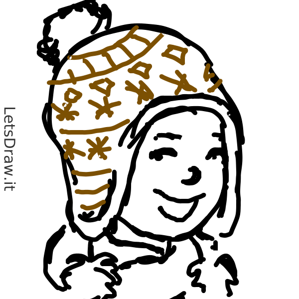 How to draw winter hat / 3rz4owz98.png / LetsDrawIt