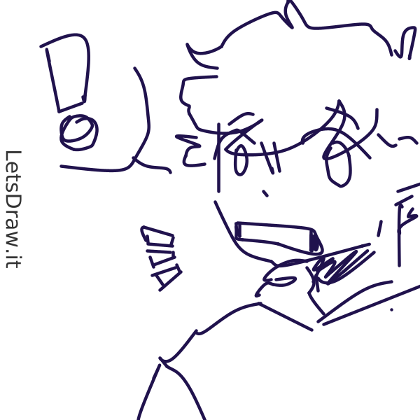 How to draw exclamation mark / 3sibgeskw.png / LetsDrawIt