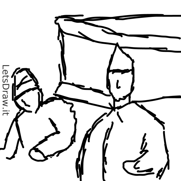 How to draw funeral / 3tjhqobga.png / LetsDrawIt