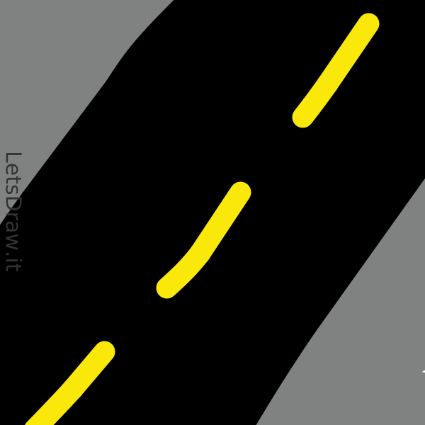 How to draw road / 3umzdfj9j.png / LetsDrawIt