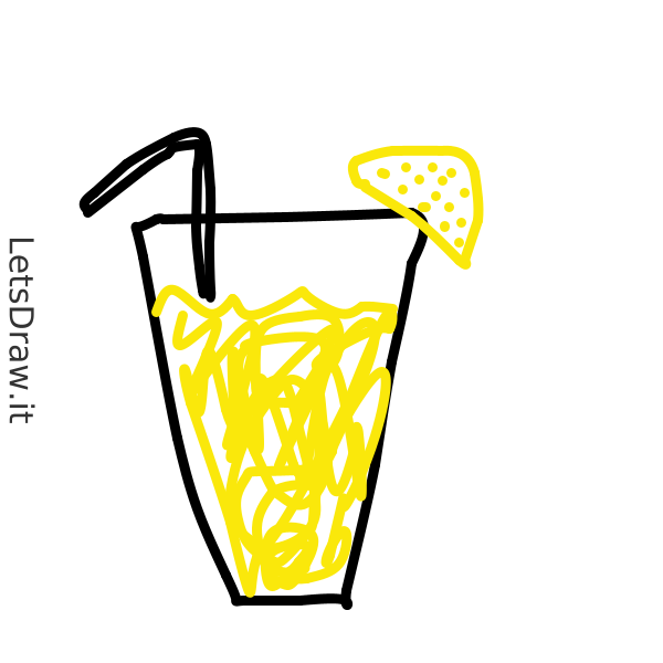 Lemonade Drawing Png