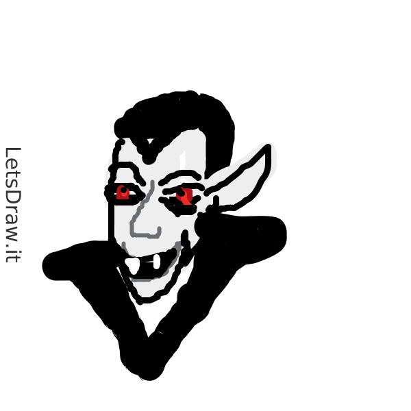 How to draw vampire / 3wkqtrhpc.png / LetsDrawIt