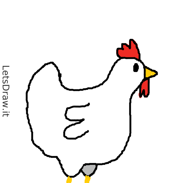 How to draw hen / 3x5jxwco8.png / LetsDrawIt
