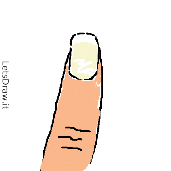 How to draw finger / 3xqoqfjnz.png / LetsDrawIt