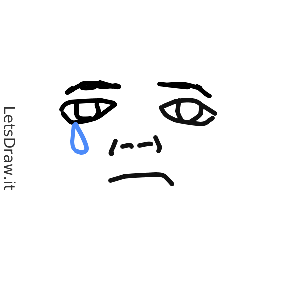 How to draw sadness / 3zezmmt9u.png / LetsDrawIt