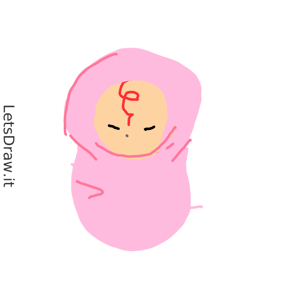 How to draw baby / 3zhr8usbp.png / LetsDrawIt