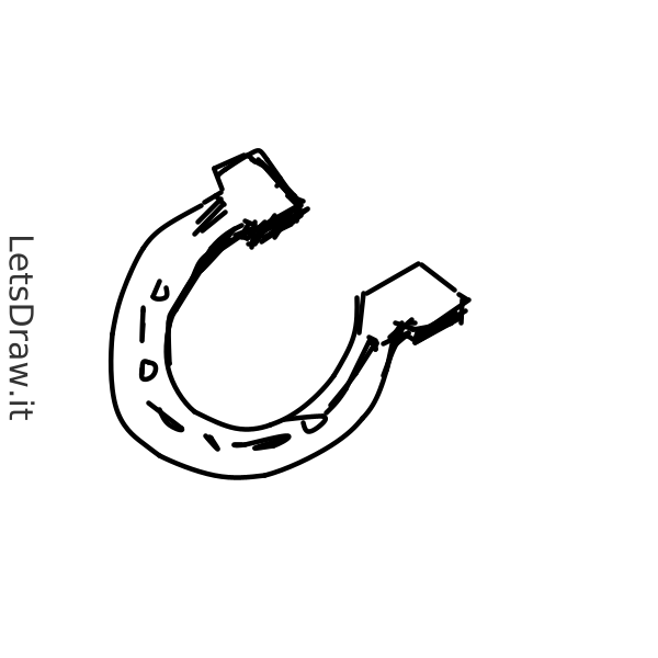 How to draw horseshoe / 3zrid7o7t.png / LetsDrawIt