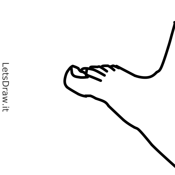 How to draw toe / 41jicyqe4.png / LetsDrawIt