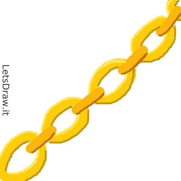 How to draw chain / 45681ynwe.png / LetsDrawIt