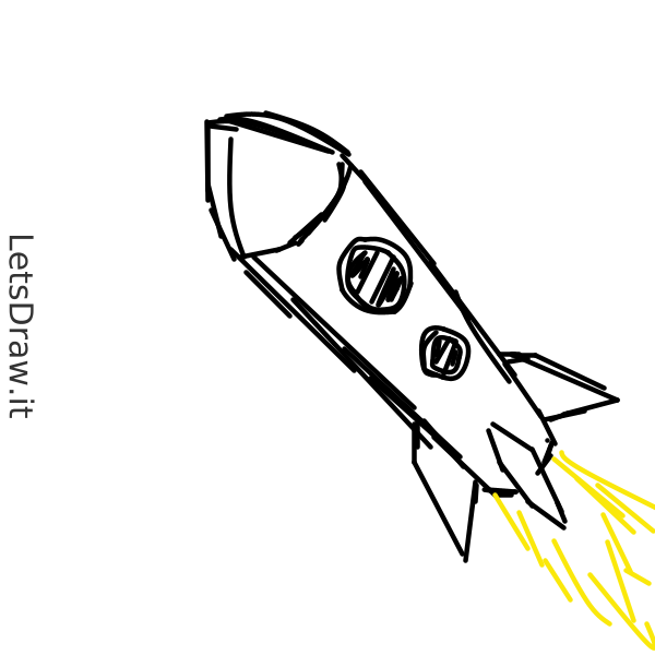 raket tekenen / 4b5adm8ew.png / LetsDrawIt