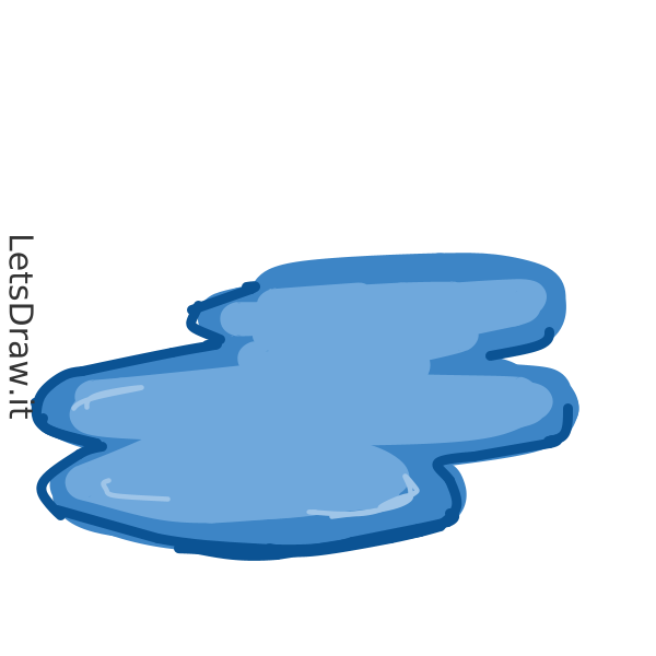 How to draw puddle / 4b5ygd5d.png / LetsDrawIt