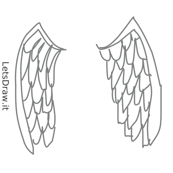 How to draw Wings / 4c3nrxzr1.png / LetsDrawIt