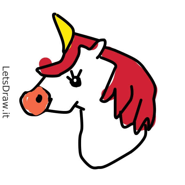 How to draw unicorn / 4db7nxqht.png / LetsDrawIt