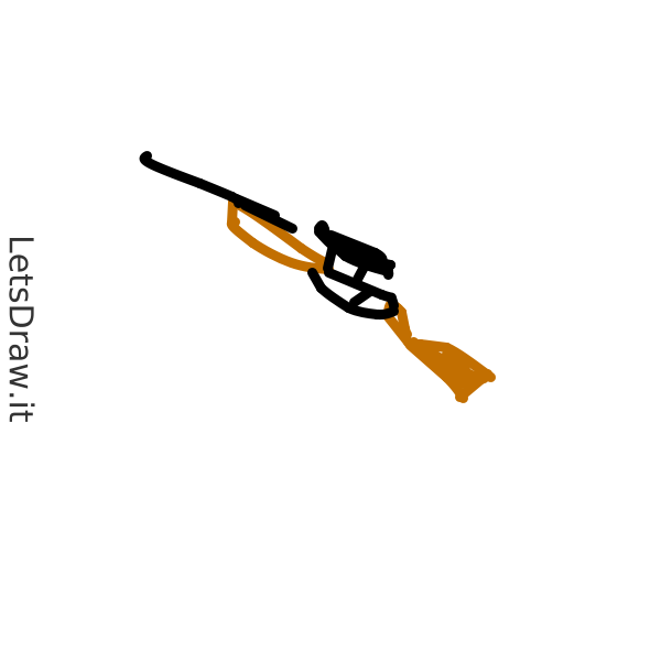How to draw rifle / 4dfxj18s7.png / LetsDrawIt
