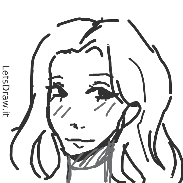 How to draw lady / 4dr5omgfx.png / LetsDrawIt