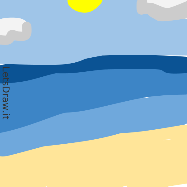 strand tekenen / 4dxewfnf.png / LetsDrawIt