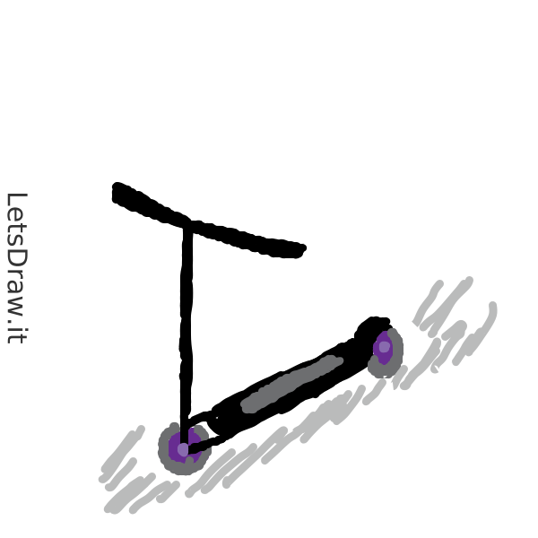 How to draw scooter / 4dz5ox37x.png / LetsDrawIt