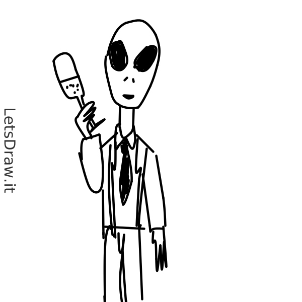 How to draw alien / 4ez8nbppg.png / LetsDrawIt
