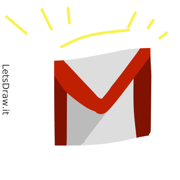 How to draw Email / 4fsbpib3z.png / LetsDrawIt