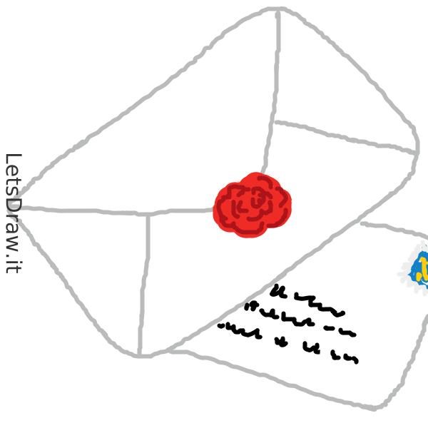 How to draw envelope / 4gjcof3gf.png / LetsDrawIt