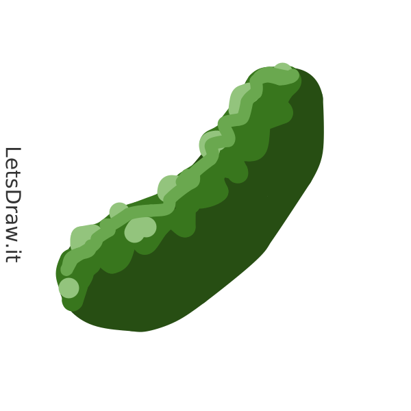 How to draw pickle / 4hb586iee.png / LetsDrawIt