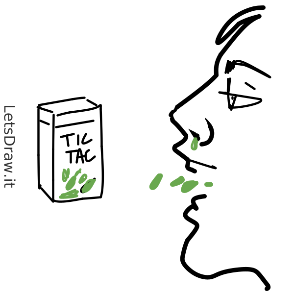 How to draw Tic Tac / 4imm8u1r.png / LetsDrawIt