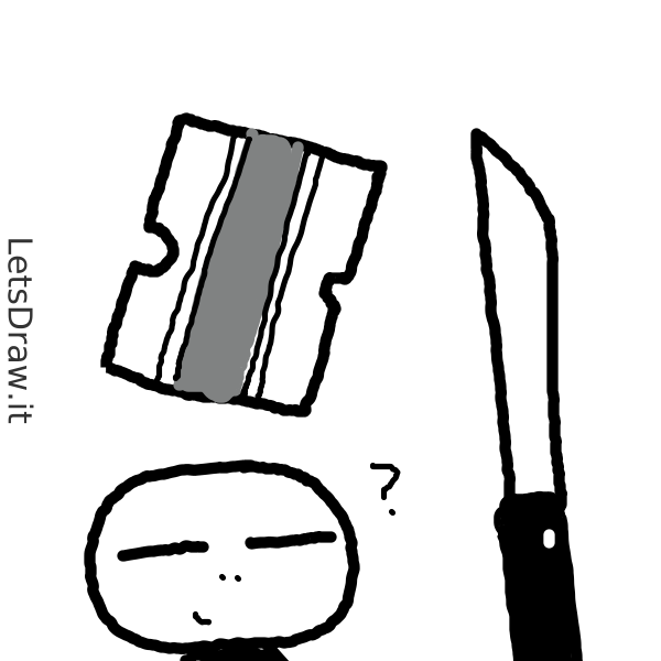 How to draw blade / 4imupogm8.png / LetsDrawIt