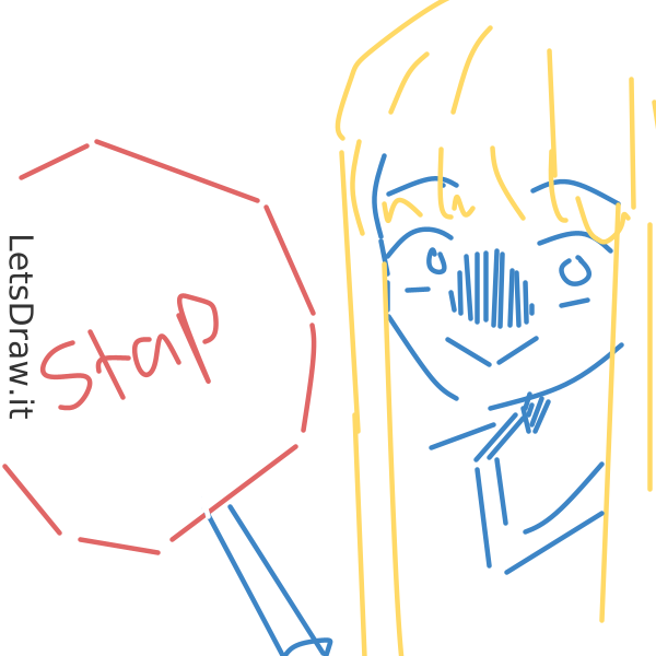 How to draw stop / 4jxqfzsnc.png / LetsDrawIt