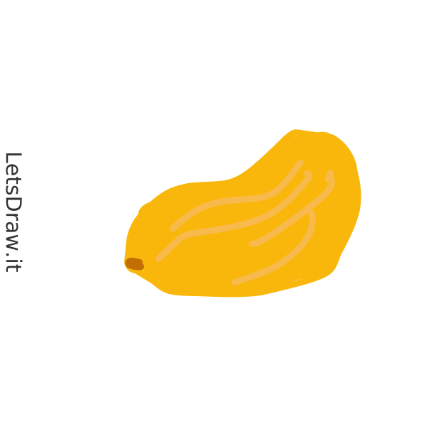 How to draw mango / 4oegjo6na.png / LetsDrawIt