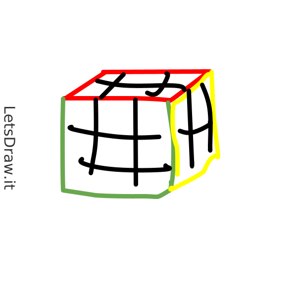 How to draw cube / 4ohng3n6e.png / LetsDrawIt