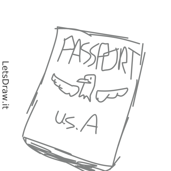 How to draw passport / 4ppxa8ga.png / LetsDrawIt