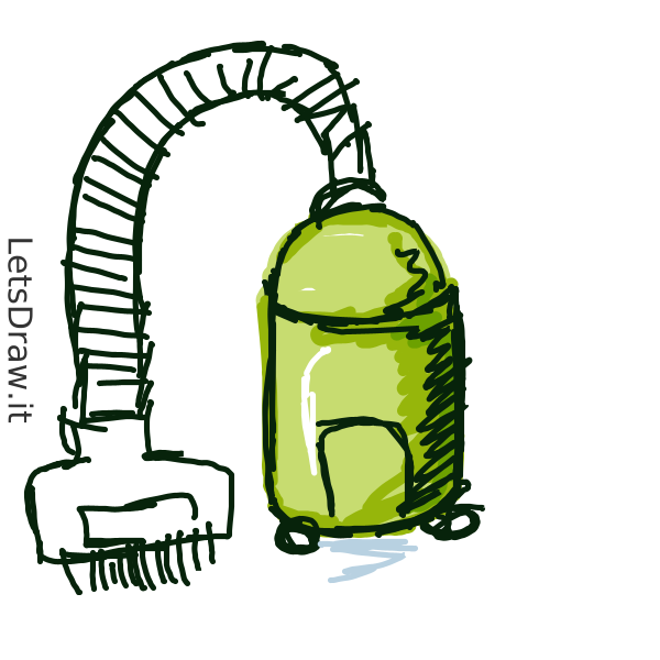 How to draw vacuum cleaner / 4pzek1ymt.png / LetsDrawIt