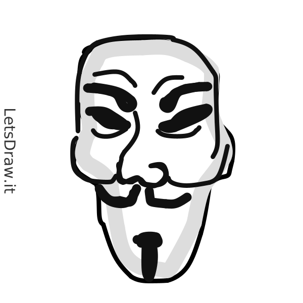 How to draw anonymous mask / 4qbmp9o7h.png / LetsDrawIt
