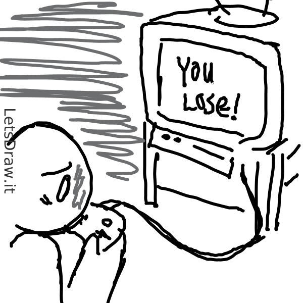 How to draw video game / 4rayqcfpb.png / LetsDrawIt