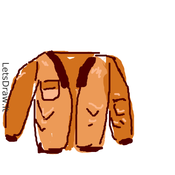 How to draw jacket / 4s3ro17dn.png / LetsDrawIt