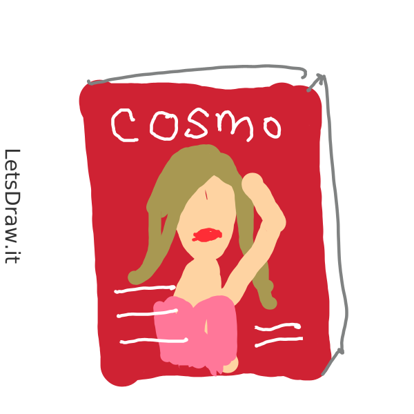 How to draw magazine / 4t8fqyf38.png / LetsDrawIt