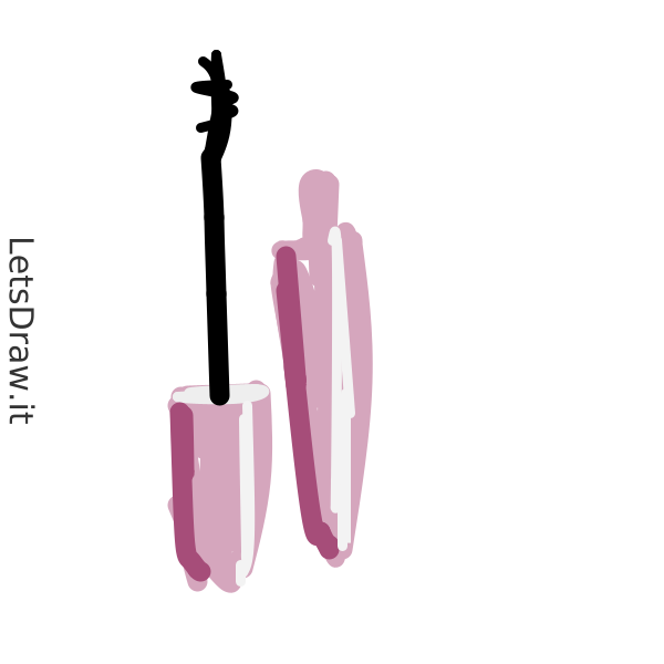 How to draw mascara / 4u4xf5odg.png / LetsDrawIt