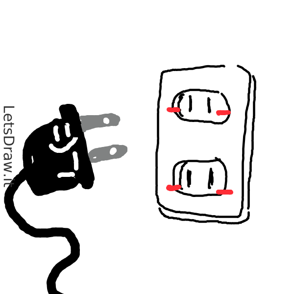 How to draw socket / Learn to draw from other LetsdrawIt players