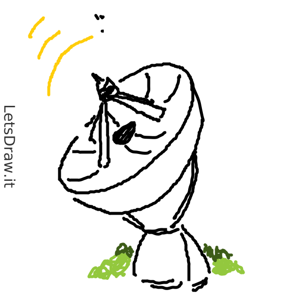 How to draw antenna / 4udgx8pdc.png / LetsDrawIt
