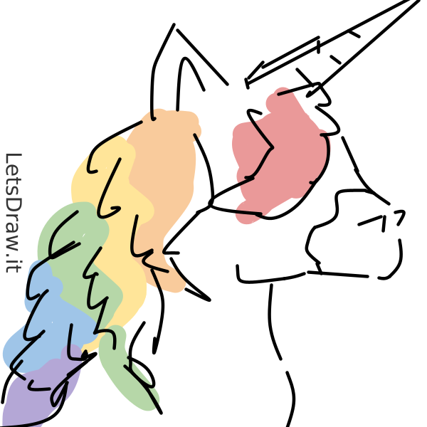 How to draw unicorn / 4wu7b3ntc.png / LetsDrawIt
