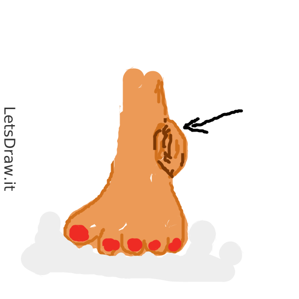 How to draw ankle / 4x1q1ecoz.png / LetsDrawIt