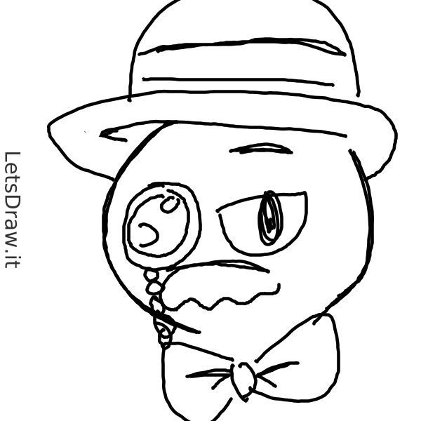 How to draw monocle / 4xi3faner.png / LetsDrawIt
