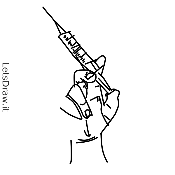 How to draw Syringe / 4y8pjntsy.png / LetsDrawIt