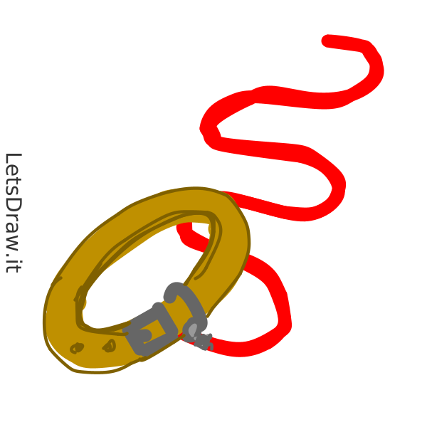 How to draw dog collar / 4zzm8gtg7.png / LetsDrawIt