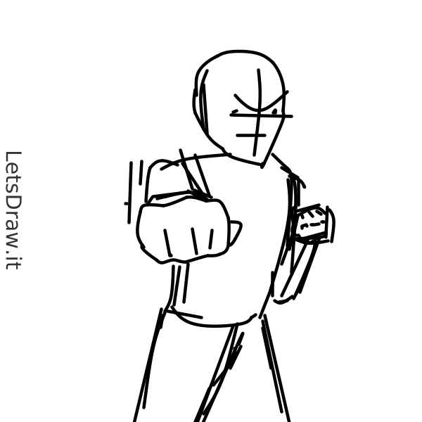 How to draw punch / 55ndbbs9e.png / LetsDrawIt