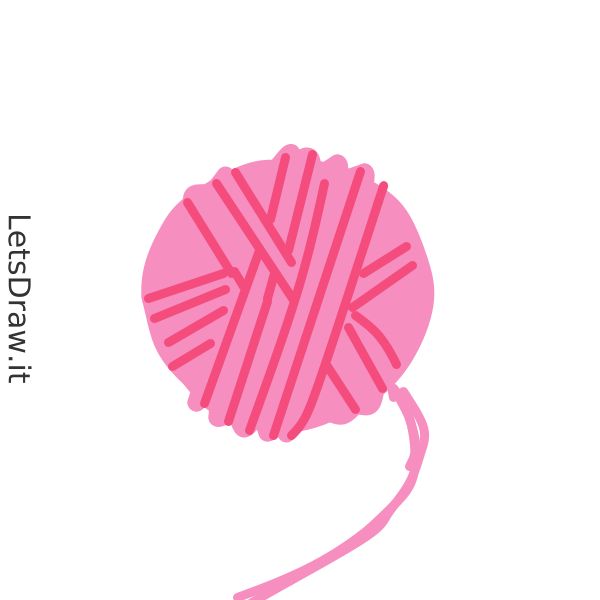 How to draw ball of yarn / 55yzjk1aw.png / LetsDrawIt