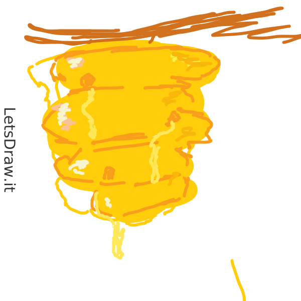 How to draw bee hive / 56xxtqucx.png / LetsDrawIt