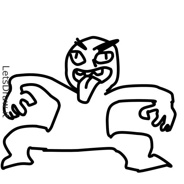 How to draw crazy / 5a1akwkmz.png / LetsDrawIt